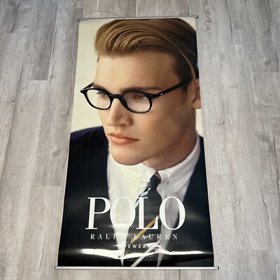 Polo Ralph Lauren Fashion Advertising Banner Poster Double Sided 5’x2.5 ...