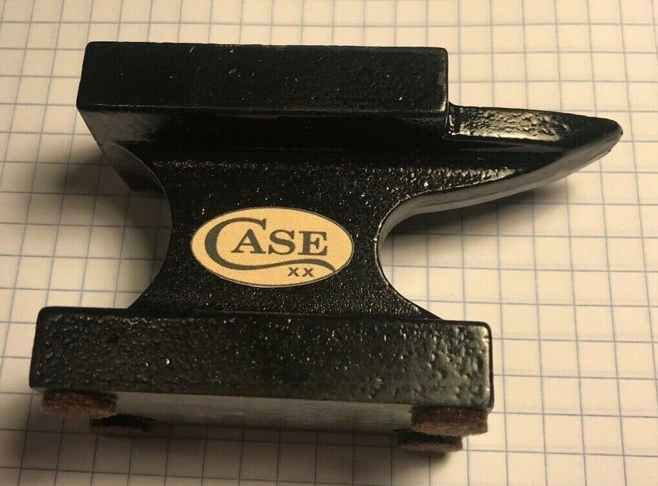 Black Anvil Knife Display Case Stand with Magnets ***Knife NOT included ...