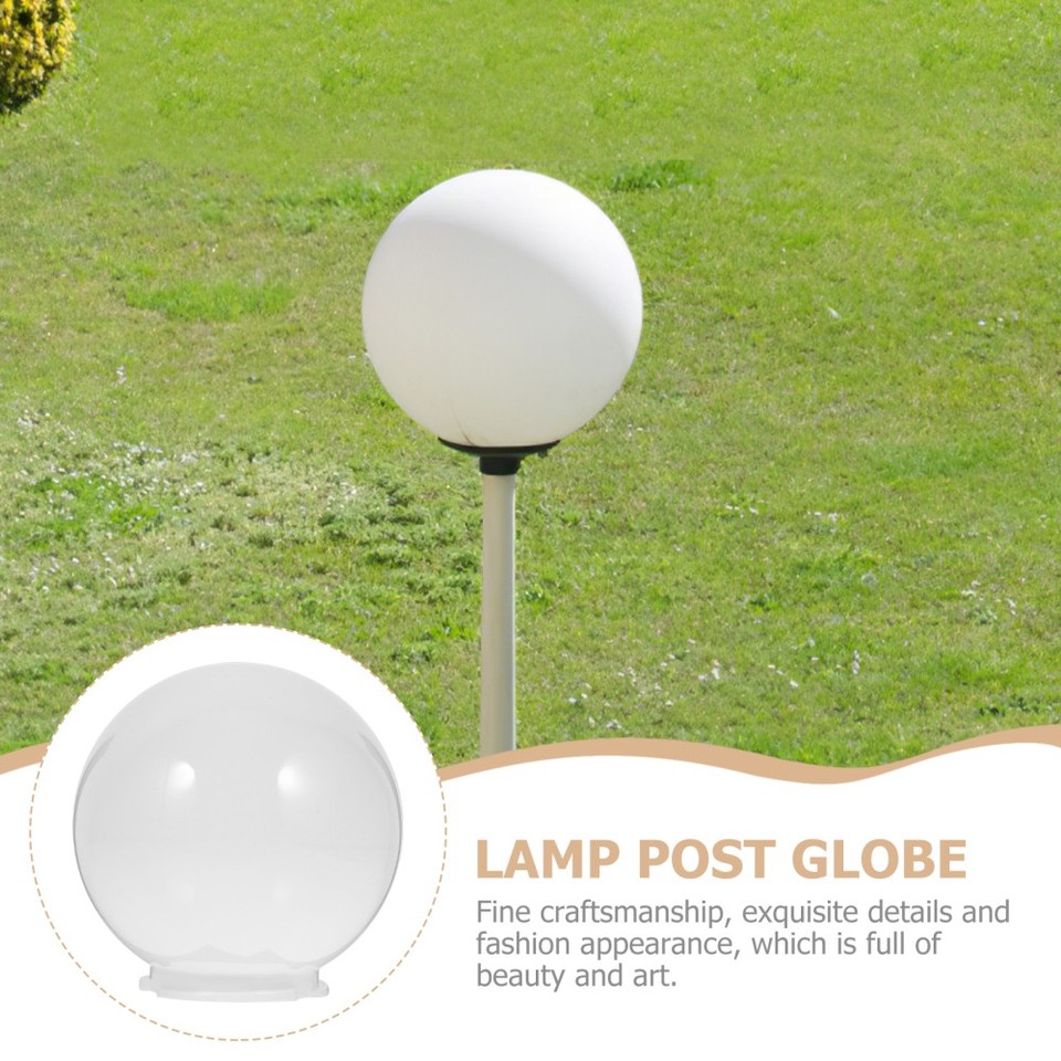 Ball Lampshade Small Round Cover Outdoor Light Fixture Replacement ...