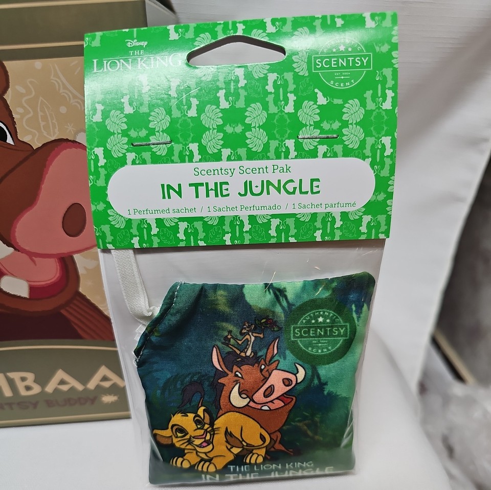 Scentsy Buddy Pumbaa With Scent Pack In The Jungle Disney Animation ...