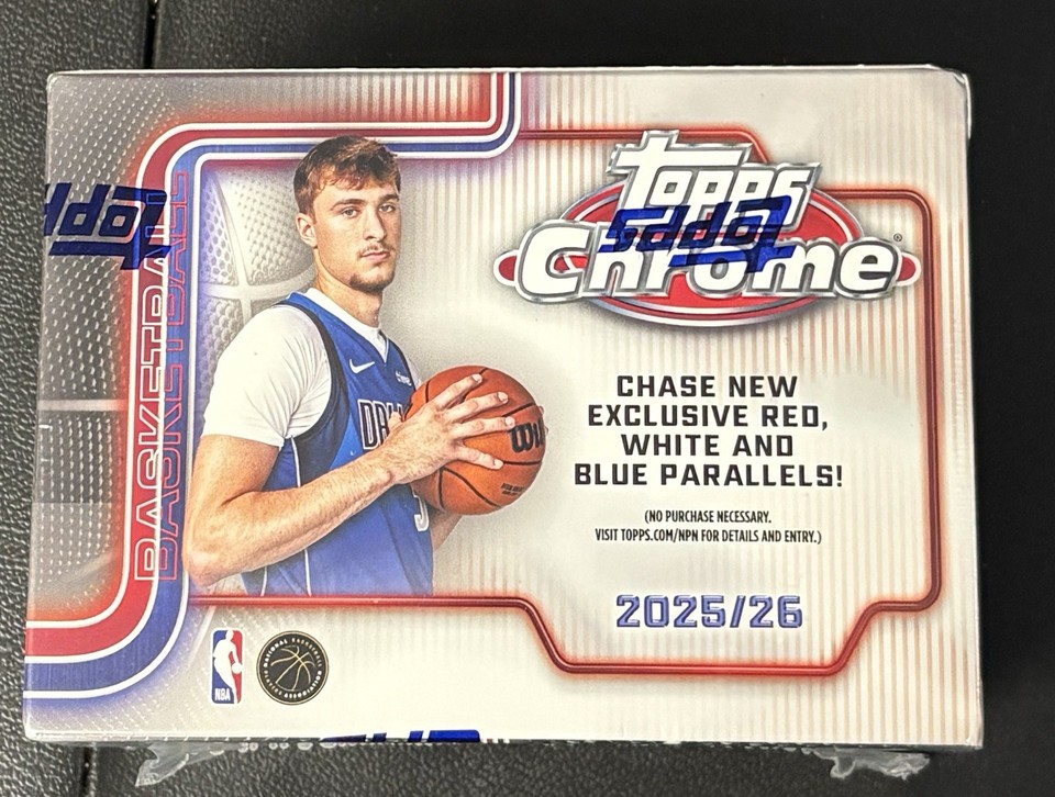 2025/26 TOPPS CHROME BASKETBALL 7-PACK BLASTER BOX | eBay