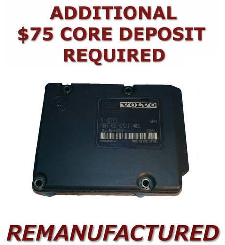 REMAN 96 97 98 Volvo 850 V70 C70 S70 ABS Pump Control Module 9140773 ...
