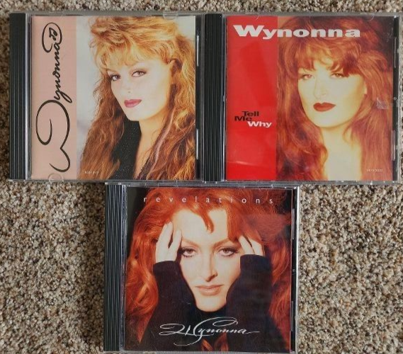 WYNONNA JUDD LOT OF THREE 3 CD’S: WYNONNA, TELL ME WHY, REVELATIONS ...