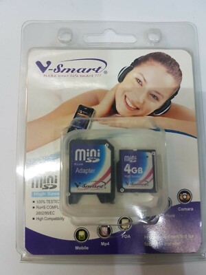 4GB Mini SDHC Card ( 4 GB MiniSDHC ) NUOVA IN CONFEZIONE BLISTER | eBay