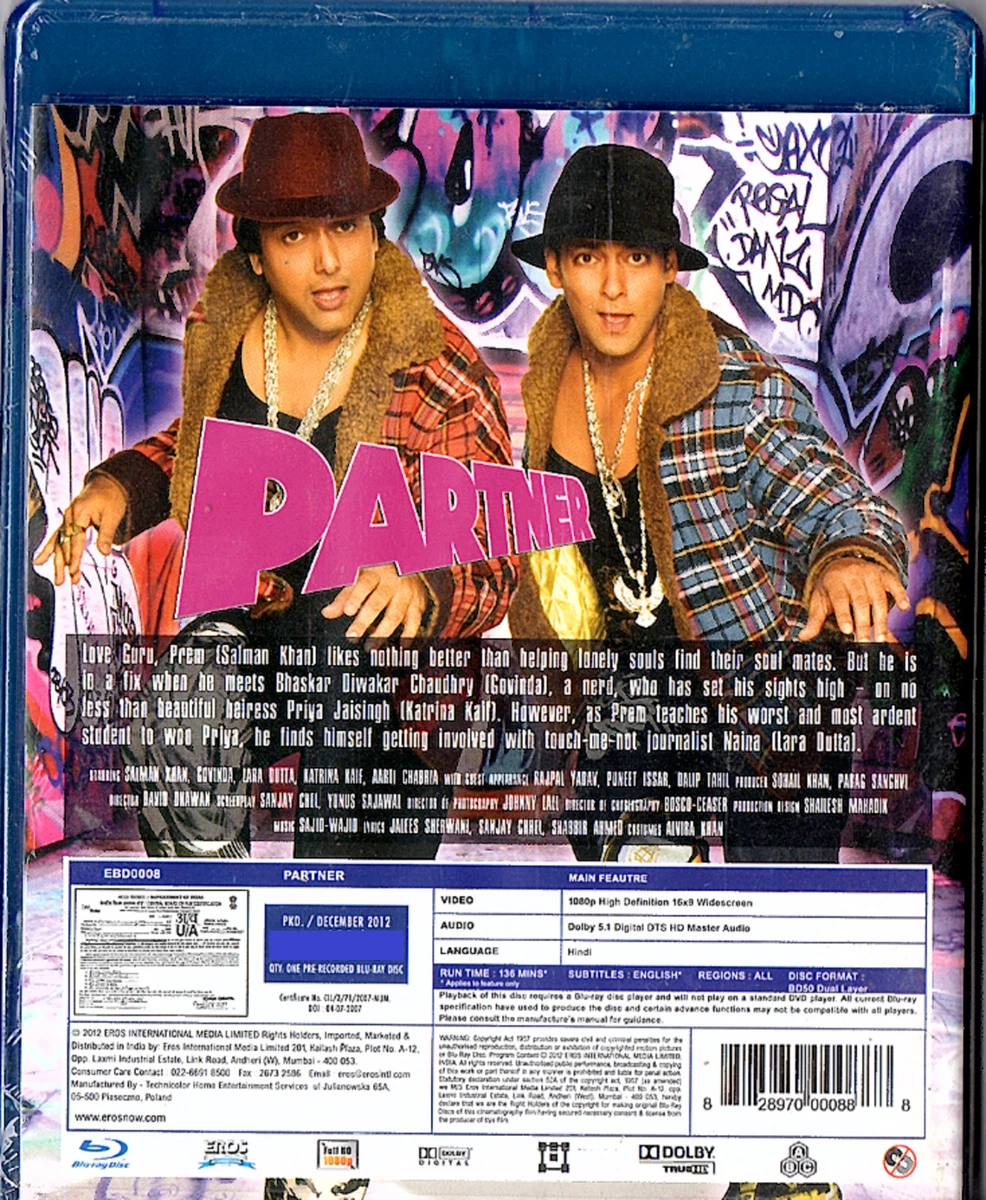 Partner Salman Khan Poster