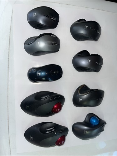 Lot 10 Logitech Wireless Mouse With Some Unifying USB Receivers | eBay