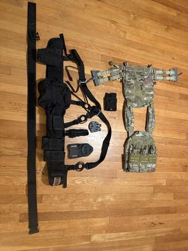 HSGI High Speed Gear Belt With Dual Mag Tacos And Agilite K-Zero Plate ...