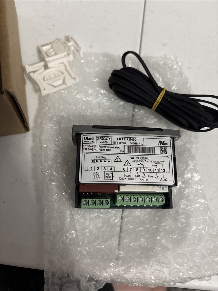 DIXELL Temperature Controller XR03CX-4DAFFLS Universal Thermostat 115v ...