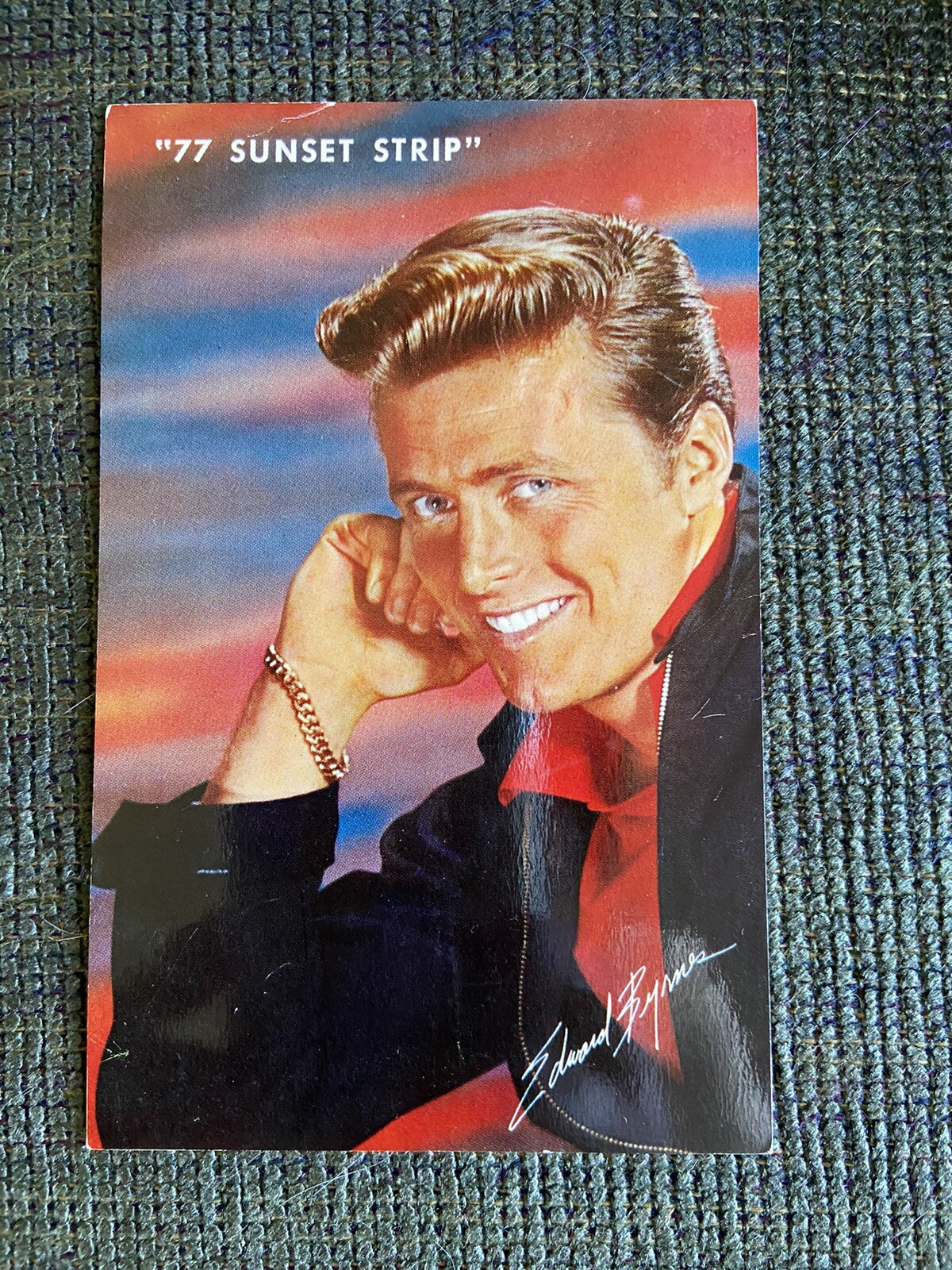 Autographed Photo Edd Kookie Byrnes | eBay