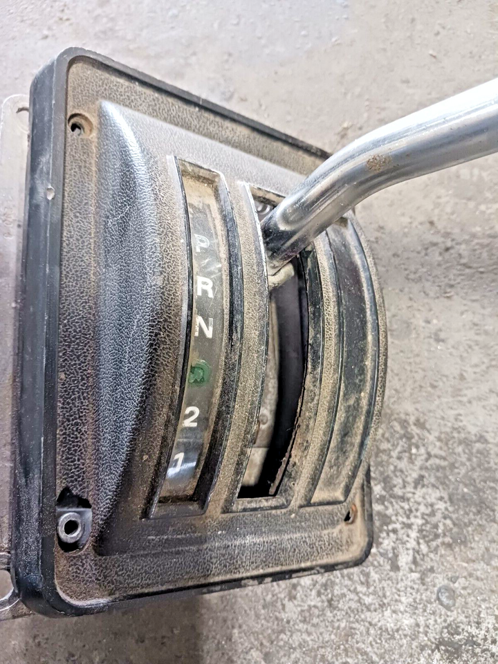 1969-70 MUSTANG COUGAR AUTOMATIC SHIFTER + T-HANDLE + CHROME BEZEL ...