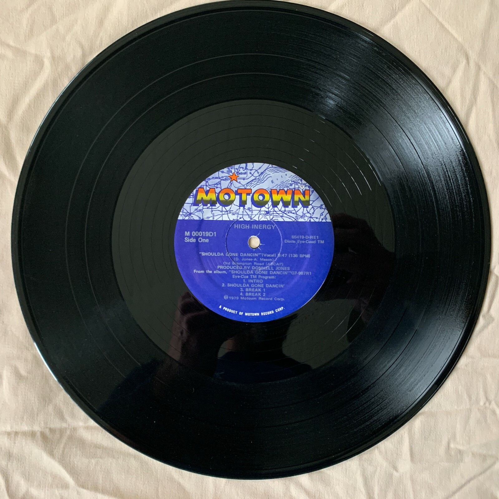 HIGH INERGY Shoulda Gone Dancin' 1979 Vinyl Maxi-Single Motown M 00019 ...