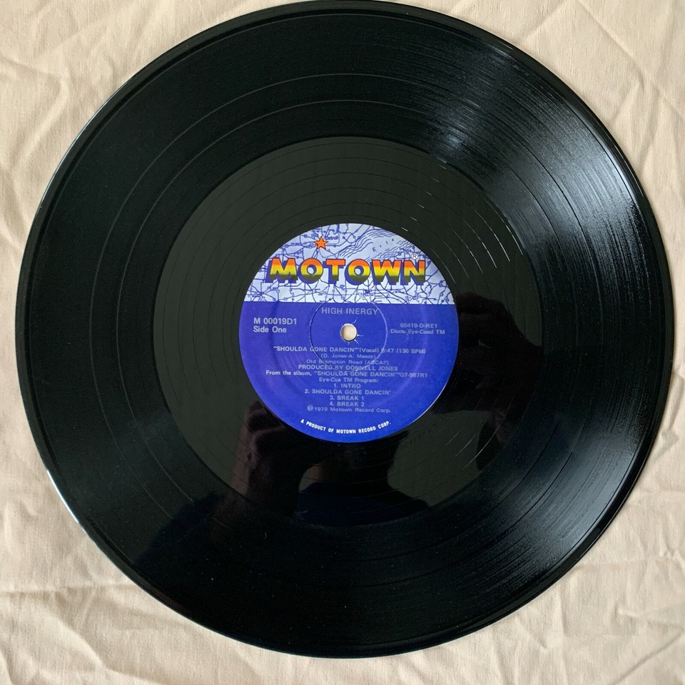 HIGH INERGY Shoulda Gone Dancin' 1979 Vinyl Maxi-Single Motown M 00019 ...