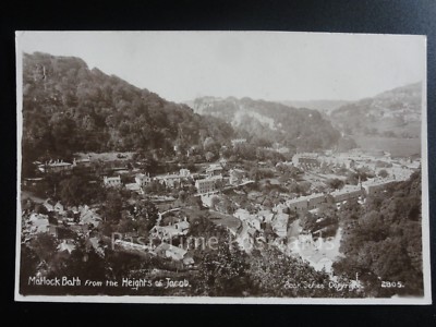 Derbyshire: Matlock Bath, from the Heights of Jacob RP c1924 Pub by R ...
