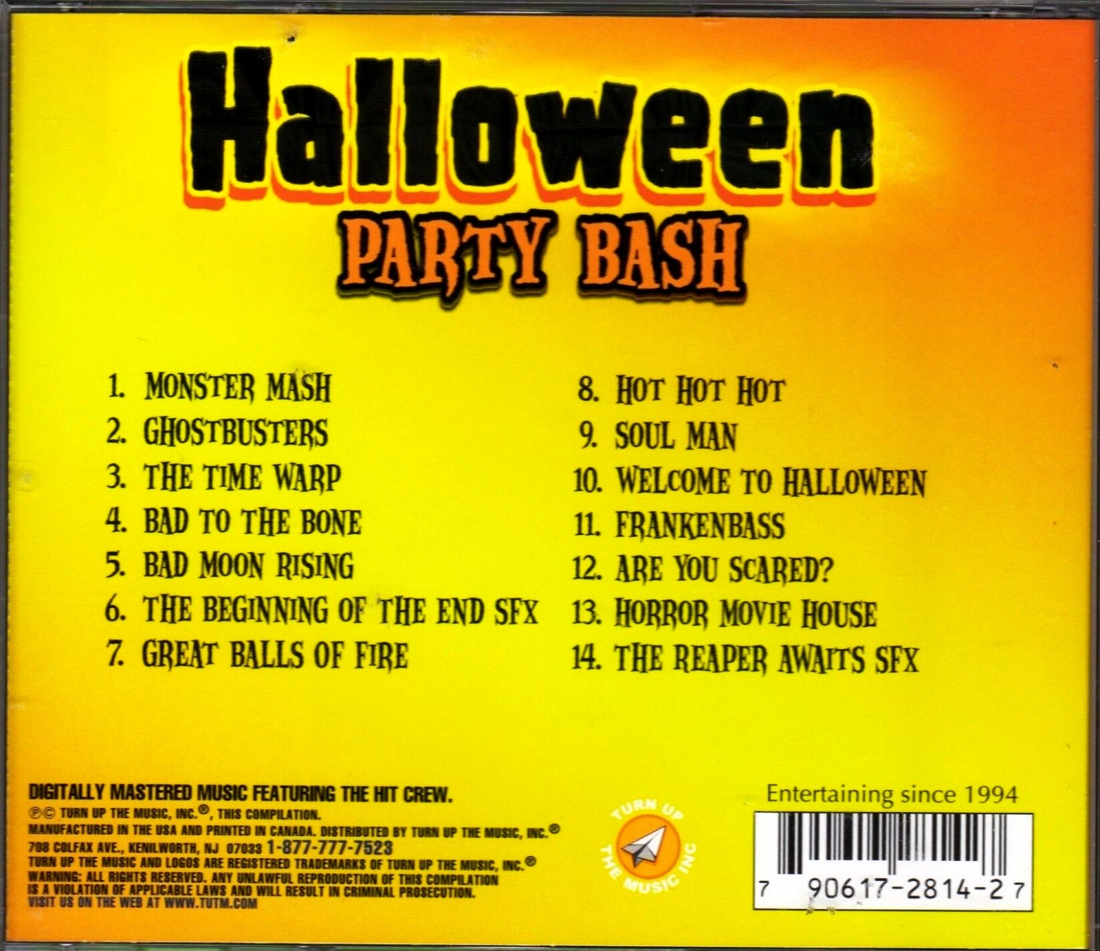 Drew's Famous HALLOWEEN PARTY BASH CLASSIC SONGS & DANCE TRACKS w ...