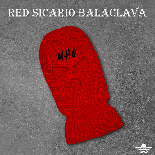 Mexican Hoon Cartel Premium Sicario Balaclava - RED | eBay