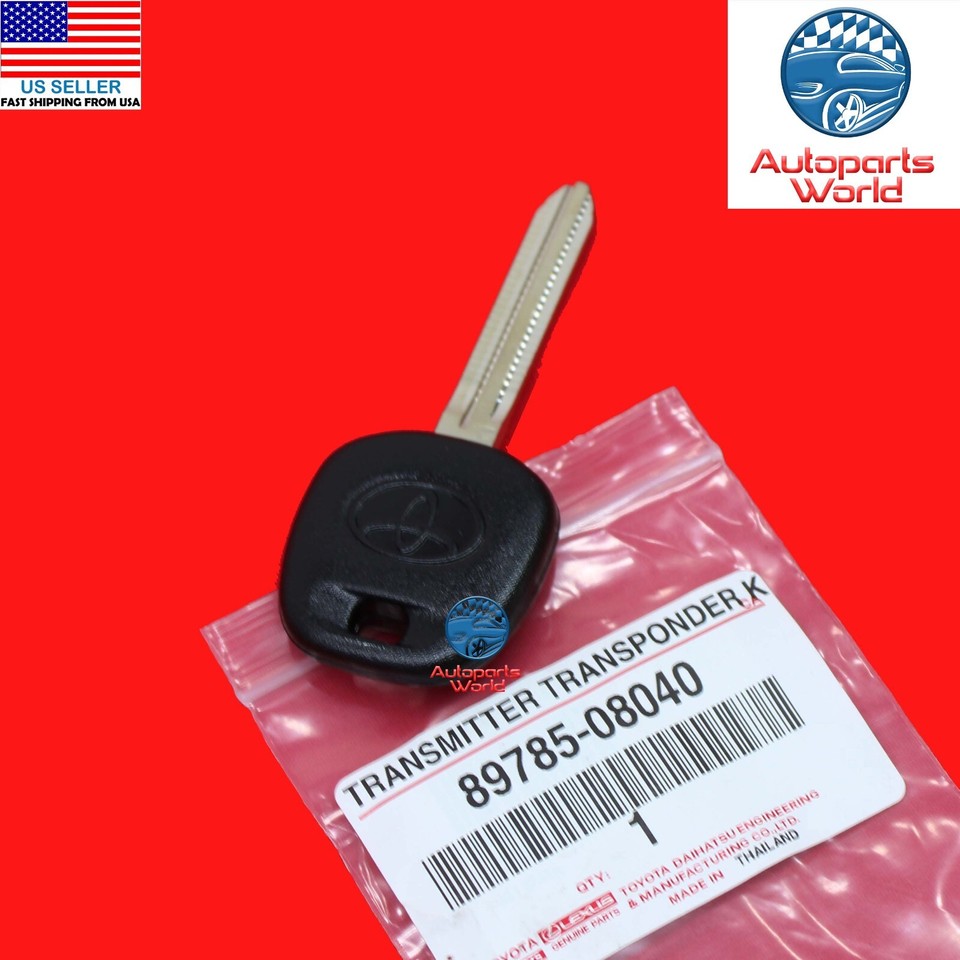 GENUINE TOYOTA TUNDRA FJ CAMRY MASTER KEY TRANSPONDER TRANSMITTER 89785 ...