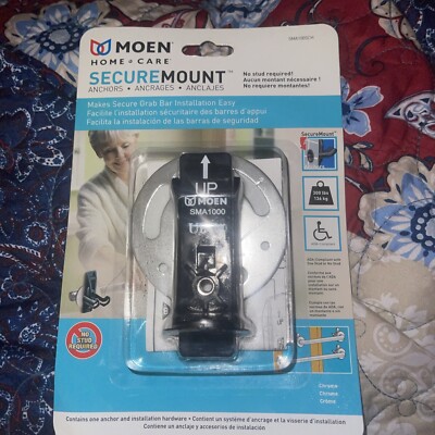 Moen Home Care SecureMount Mounting Anchor for Grab Bar - SMA1005CH | eBay