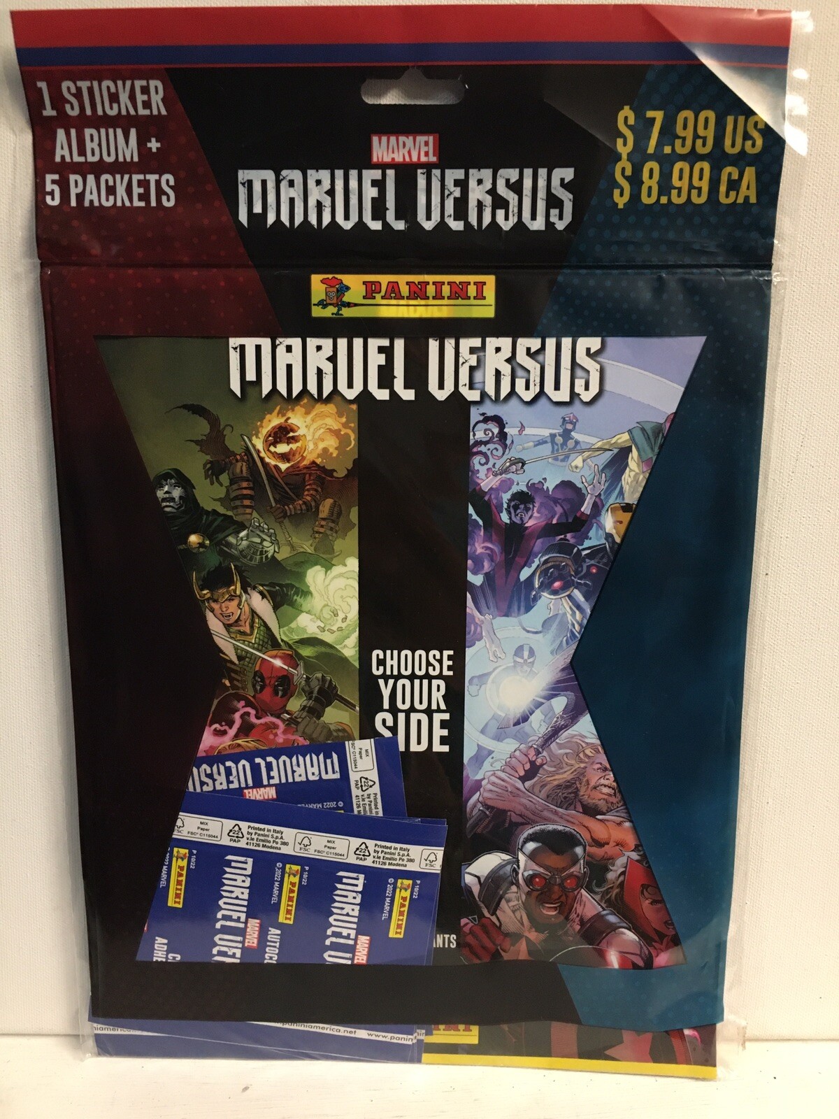 Marvel Versus Sticker Album And 5 Packets Of Stickers Set | eBay