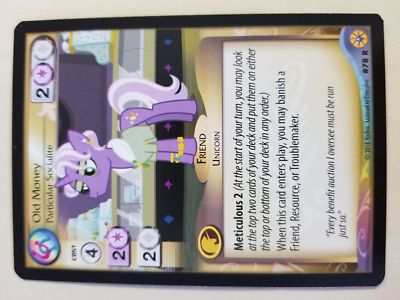 1x Old Money Particular Socialite - 78 - My Little Pony Friends Forever ...