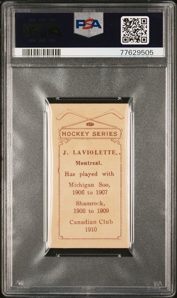 1910 C56 Imperial Tobacco Jack Laviolette #21 PSA 4 RC HOF Canadiens | eBay