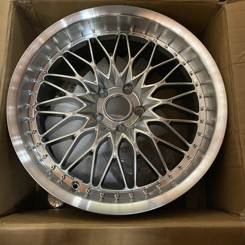 19 Inch 19" 8.5J/9.5J Gunmetal Grey Wheels 5x114 Rims Staggered Set 4 ...