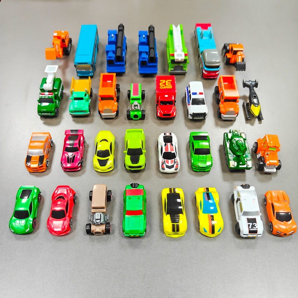 10Pcs Random Hasbro Hazard Jazwares Micro Machines Sports Vintage Cars ...