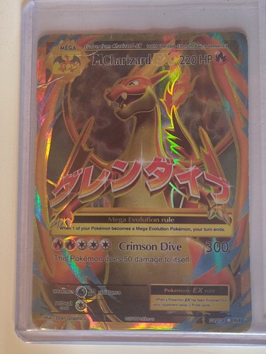 Pokemon TCG M Charizard EX 101/108 XY Evolutions Full Art Ultra Rare | eBay