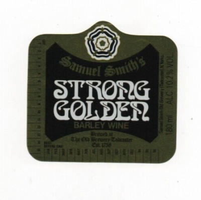 England - Vintage Beer Label - Samuel Smith's, Tadcaster - Strong ...