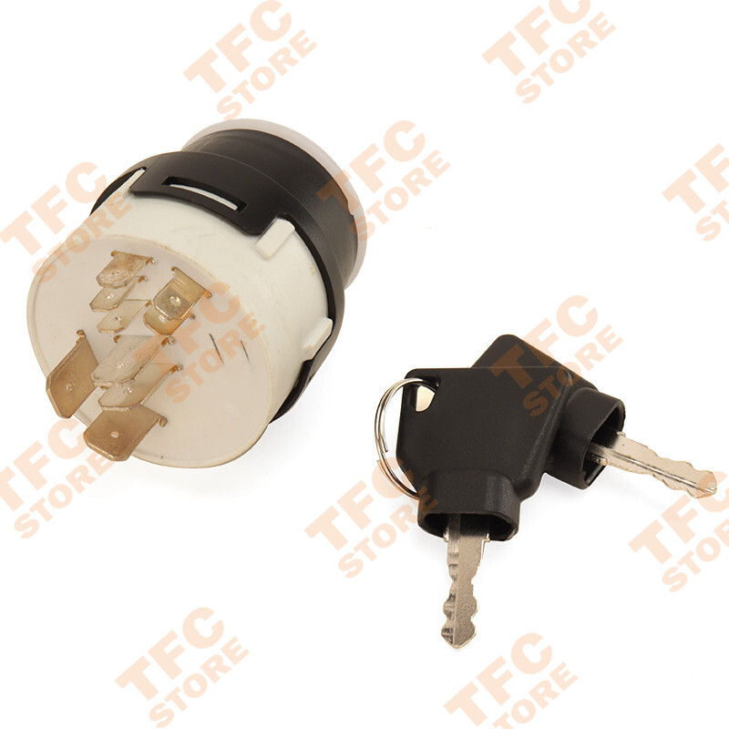 701/80184 Ignition Switch With 2 Keys 50988 85804674 FOR New Holland ...