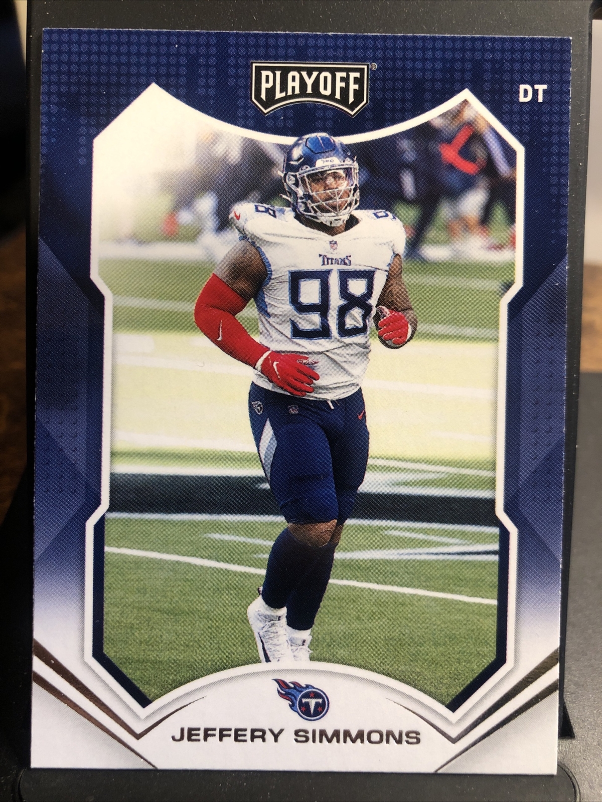 Jeffery Simmons 2021 Panini Playoff Football NFL Base Card #73 ...
