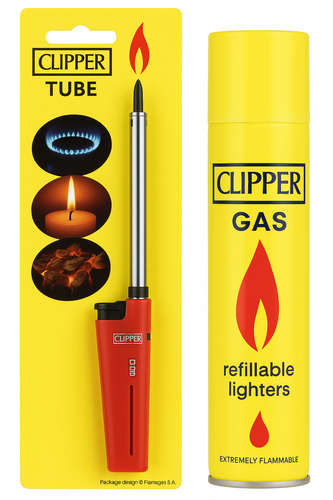 Clipper Tube Lighter | Clipper Gas Refill | Refillable Long Reach Flame ...