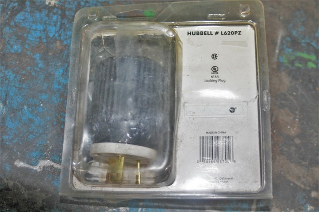 Hubbell L620p Male Twist Lock Plug NEMA L6-20p 20 Amp 20a 250 Volt for ...
