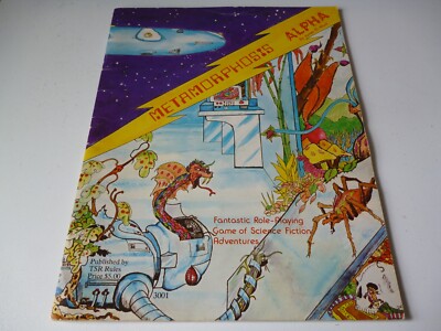 TSR Metamorphosis Alpha First SF RPG 1st Edition 3rd Printing 1978 ...