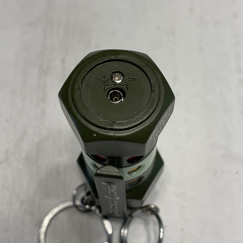 2.7" Flash Bang Stun Grenade Shaped Butane LIGHTER w/ Adjustable flame ...