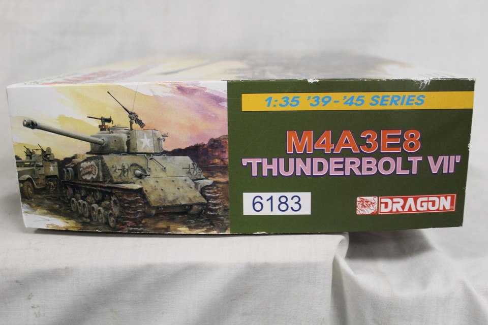 Dragon #6183 M4A3E8 ThunderBolt VII 1:35- Model Kit | eBay