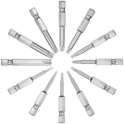 12pc Bit Set Quick Change Connect Impact Driver Drill Security Tamper ...