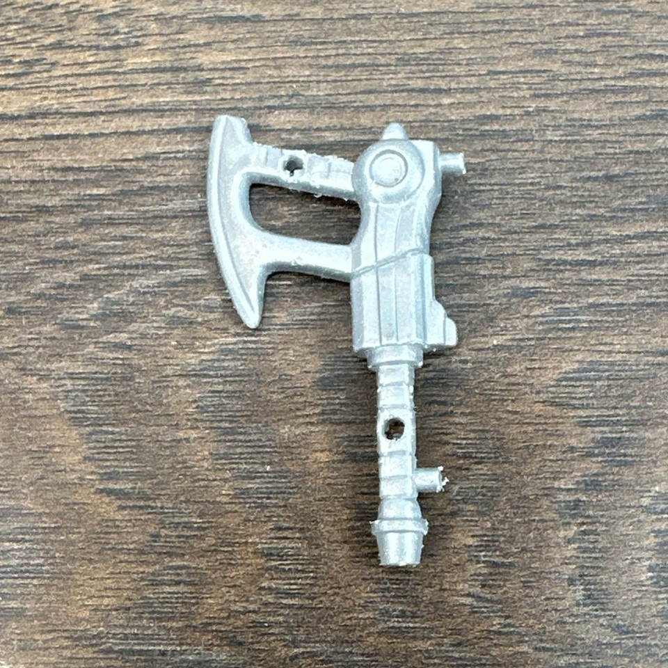 Vintage 90s Power Rangers Power Axe Black Ranger Zack 5.5" Action ...