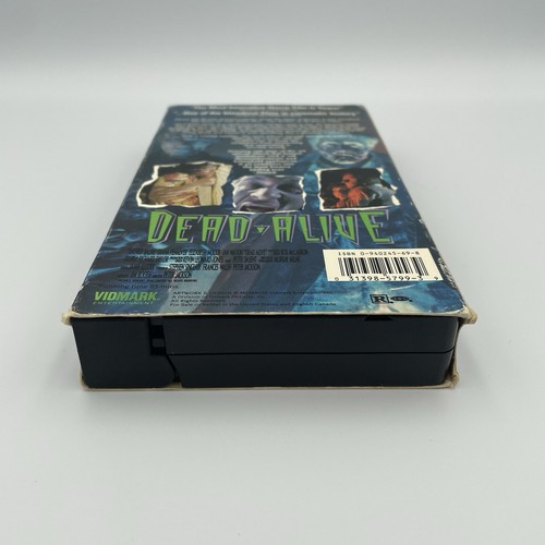 Dead Alive VHS 1994 Horror Peter Jackson Vidmark Entertainment RARE | eBay