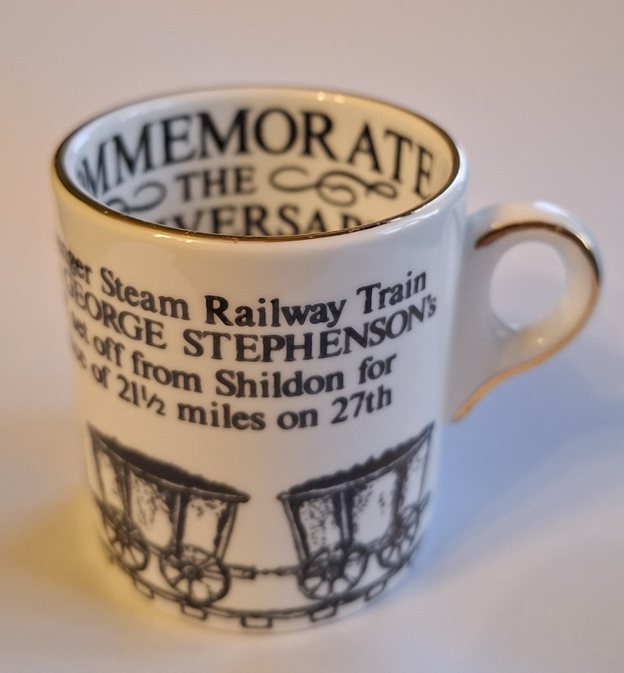 Vintage Stockton & Darlington Railway 150th Anniversary Commemorative ...
