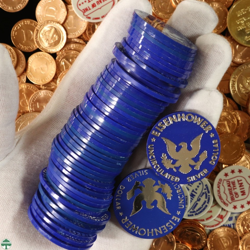 3 lbs Bag of US Mint Tokens - Philadelphia and Denver Mint Tokens | eBay