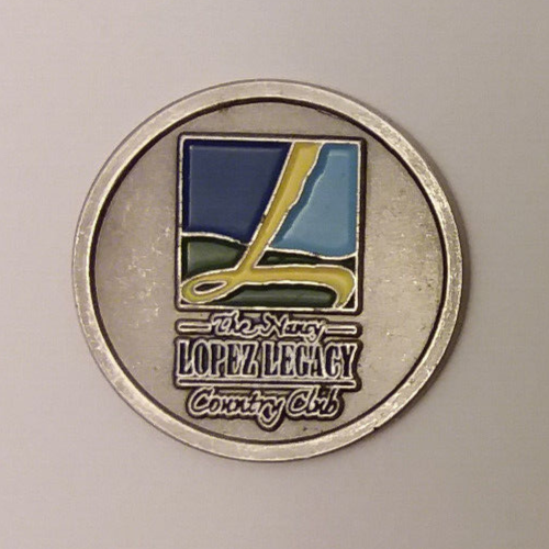 The Nancy Lopez Legacy Country Club Golf Ball Marker Token 25mm | eBay