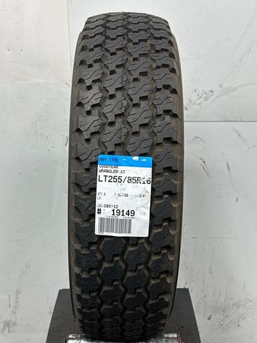 1 Used Goodyear Wrangler AT LT255/85R16 2558516 255/85/16 - 16/32 | eBay