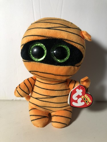 Ty Beanie Boos - Mask Halloween 6" Plush Orange Mummy | eBay