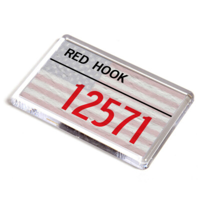 FRIDGE MAGNET - Red Hook, 12571 - US Zip Code | eBay UK