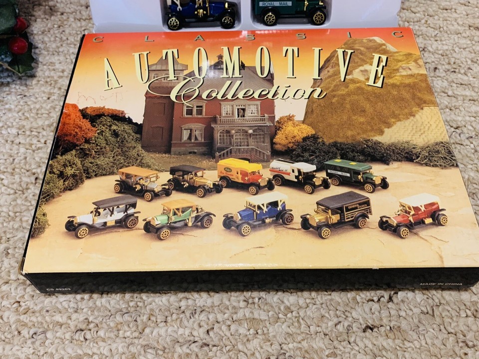 Vintage ‘Classic Automotive Collection’, 10 Antique Model Car Set- NEW ...