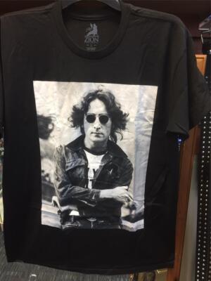 OFFICIAL LICENSED - JOHN LENNON - DENIM JACKET T SHIRT BEATLES | eBay UK