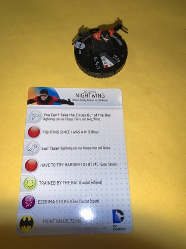 Heroclix Nightwing #008 Batman DC Pre-owned | eBay