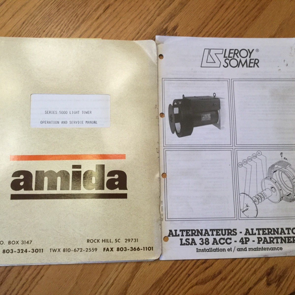 Terex Amida Light Tower Parts | Shelly Lighting