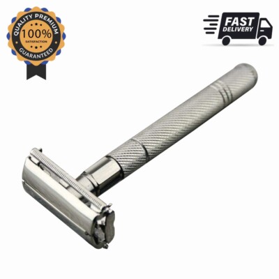 Twist Open Butterfly Style Shaving DE Safety Razor Classic Vintage ...