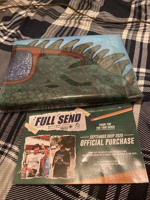 NELK BOYS FULL SEND BLUE IGUANA RONA SEASON FLAG 2020 DROP SUPER RARE ...